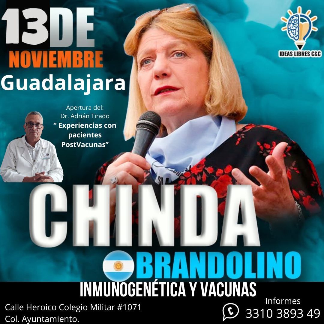 La Dra Brandolino dara una Conferencia en Guadalajara