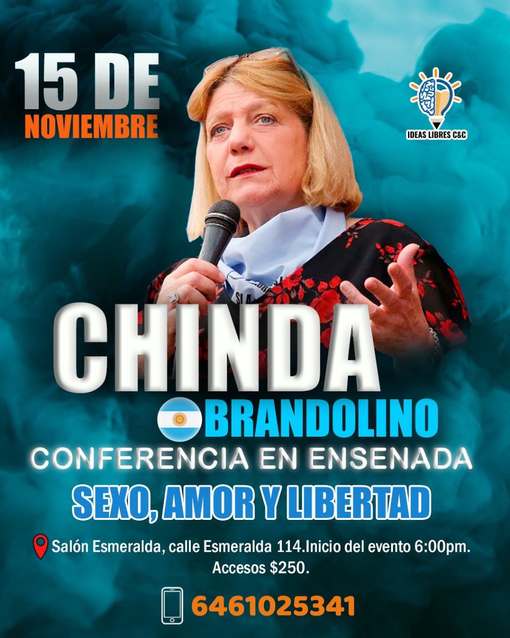 La Dra Brandolino dara una Conferencia en Ensenada